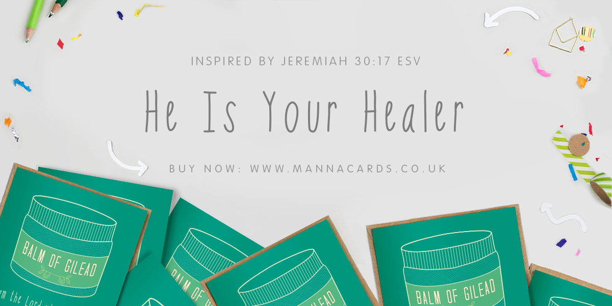 He Is Your Healer Jeremiah 30 17 Christian Greeting Cards
